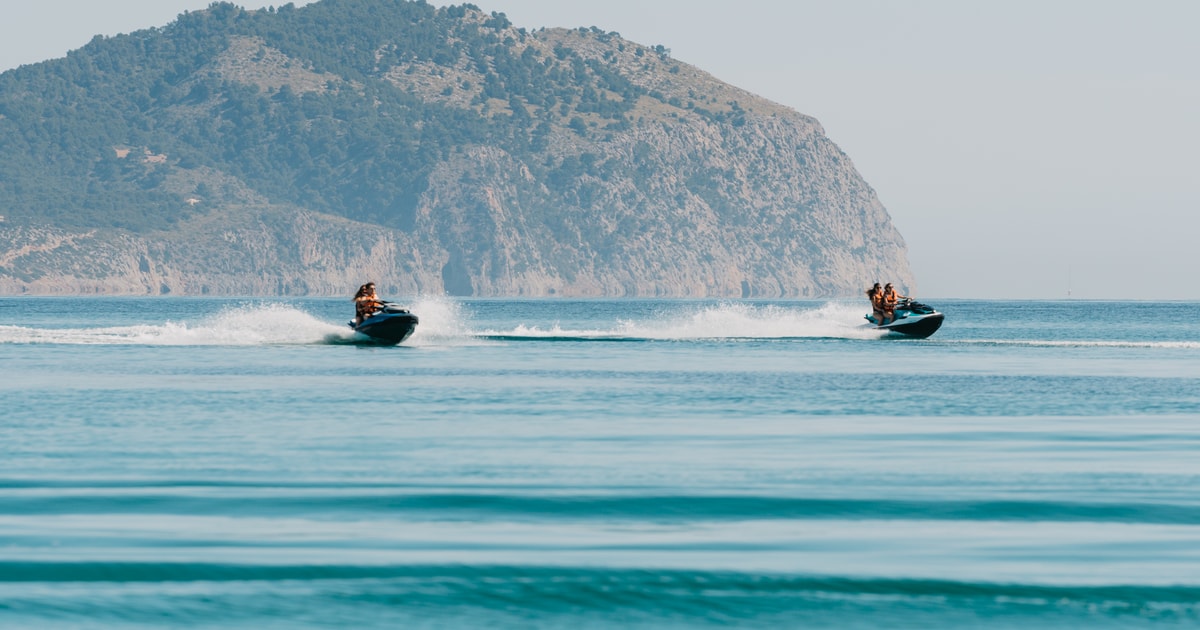From Andratx: Cala en Basset Beach and Caves Jet Ski Tour | GetYourGuide