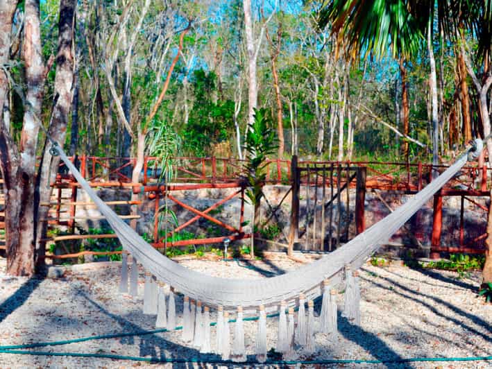 Tulum: Swim in Cenote Kaab Ha with Lunch | GetYourGuide