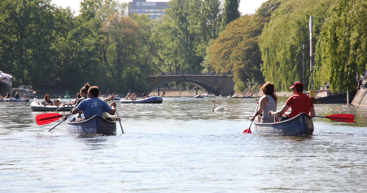 Berlin: Landwehr Canal Guided Canoeing Experience | GetYourGuide
