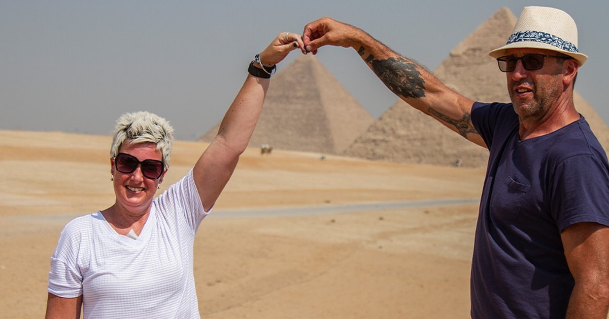 Halvdagstur i Kairo til pyramiderne i Giza og sfinksen | GetYourGuide