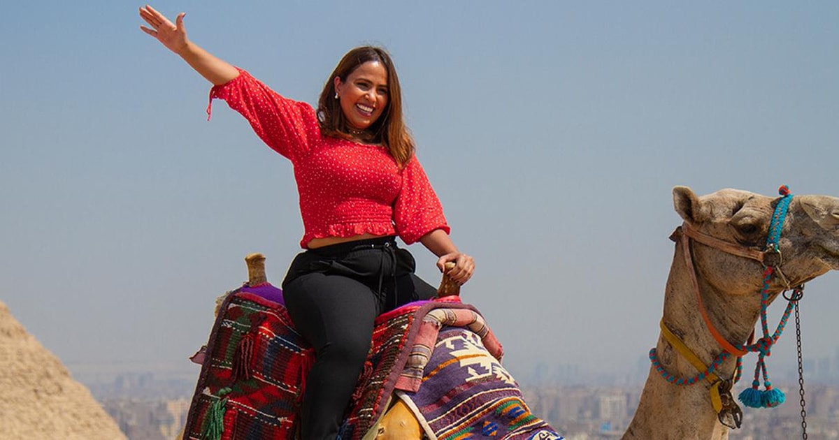 Giza: Pyramids at Sunset Guided Camel Tour | GetYourGuide
