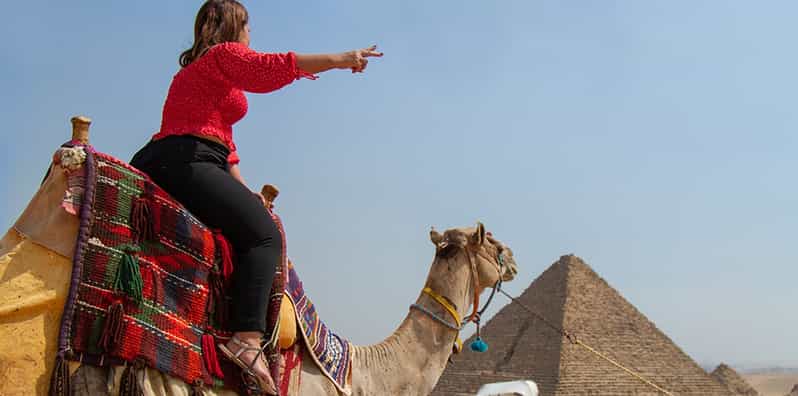 Caïro: Piramides van Gizeh & Museum van Egyptische Beschaving Tour ...