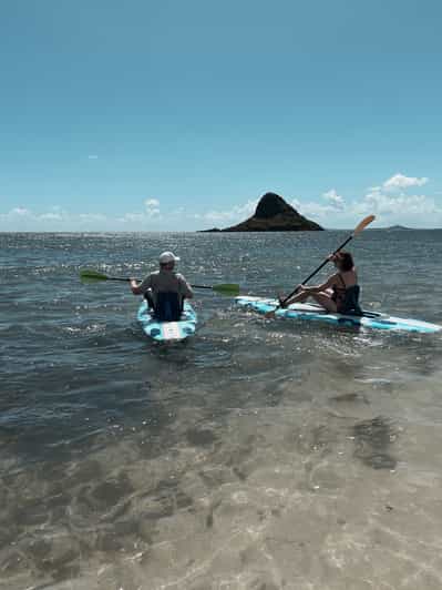 Oahu: Excursión guiada en kayak de Kaneohe/SUP a Mokoli'i | GetYourGuide