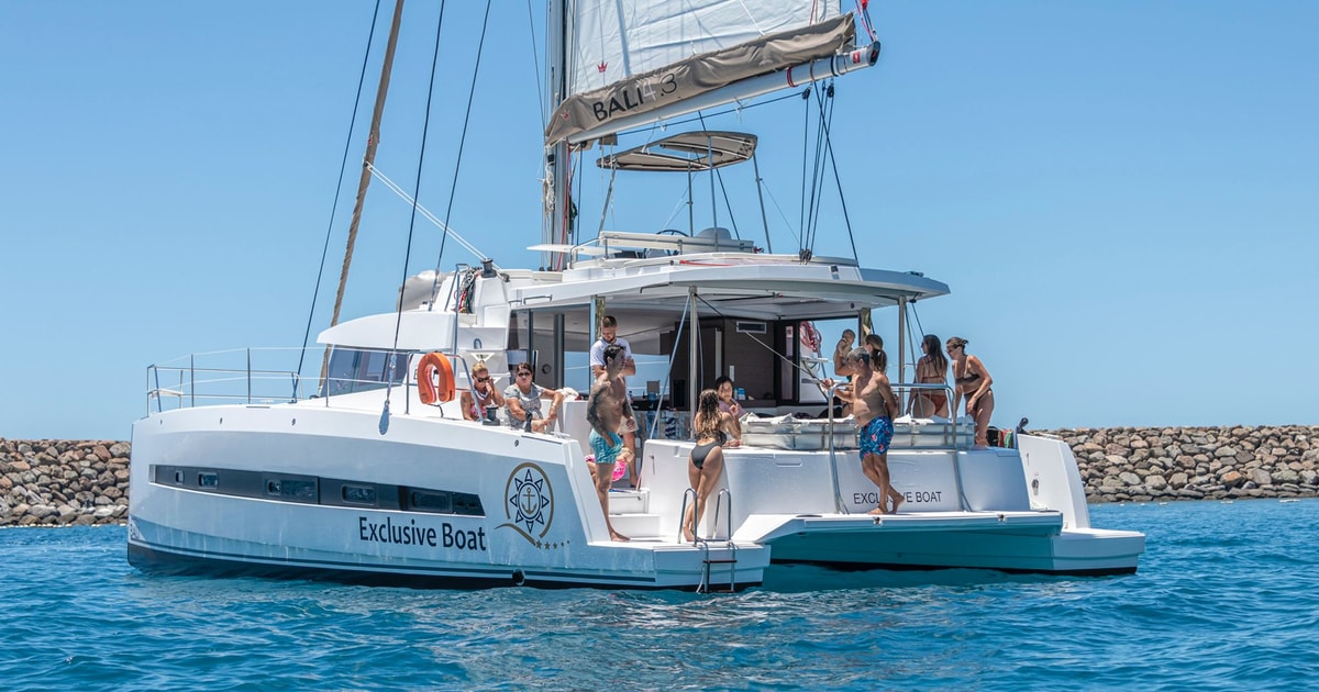 Gran Canaria: Catamaran Day Trip with Food and Drinks | GetYourGuide