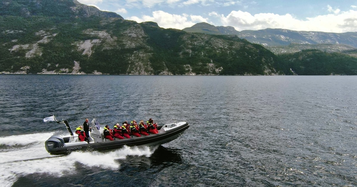 Stavanger: Lysefjord RIB Bootstour zum Kanzelfelsen | GetYourGuide