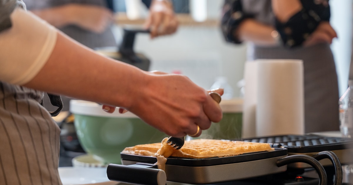 Bruges: Belgian Waffle-Making Workshop with Beer Tasting | GetYourGuide