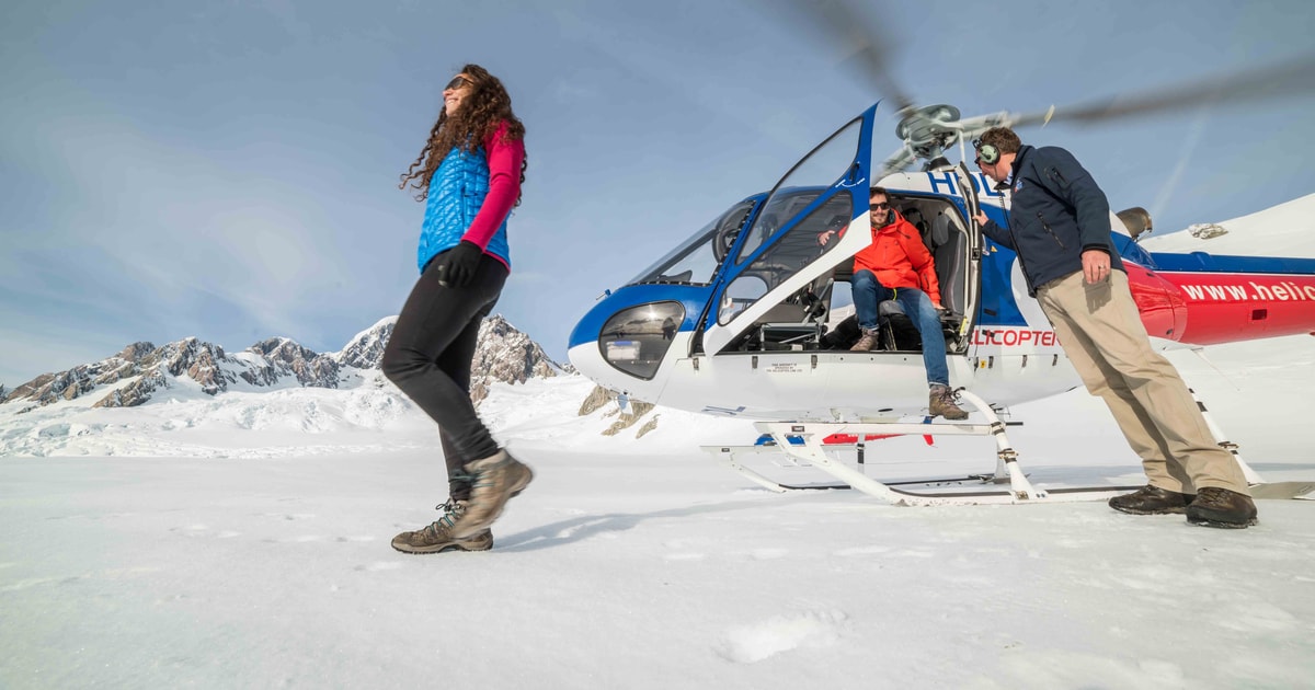 Vol panoramique en hélicoptère : Franz Josef, Fox et Mont Cook ...