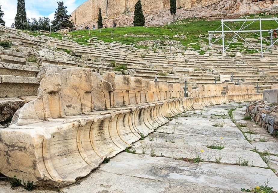 Athen: Südhang der Akropolis 3D Selbstführung | GetYourGuide