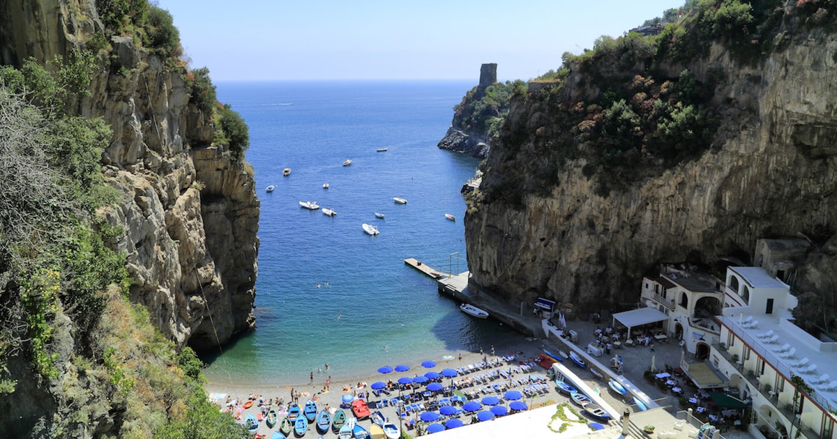 From Praiano: Amalfi Coast Guided Private Cruise with Drinks | GetYourGuide