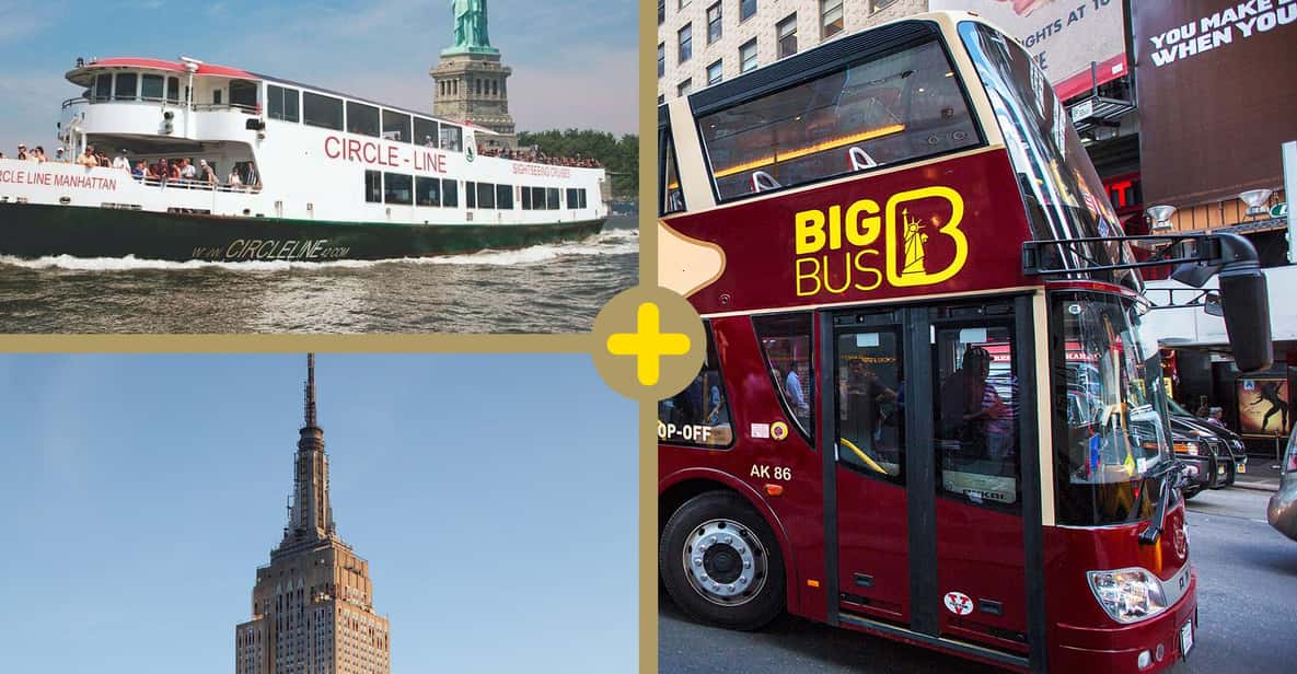 NY : Statue de la Liberté, Empire State, et visite à arrêts multiples ...