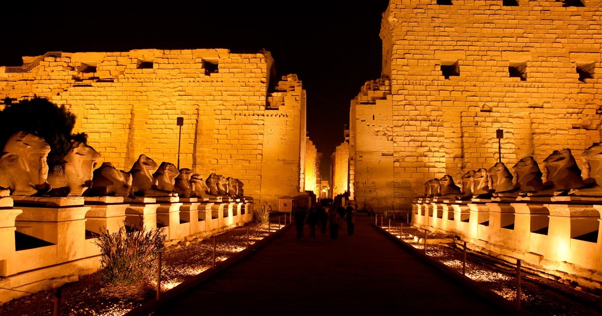 Luksor: Prywatna wycieczka po Zachodnim Brzegu z Karnak Sound & Light ...