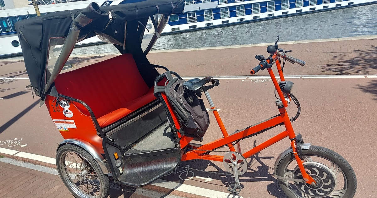 Amsterdam: Private City Highlights Tour przez Rickshaw | GetYourGuide