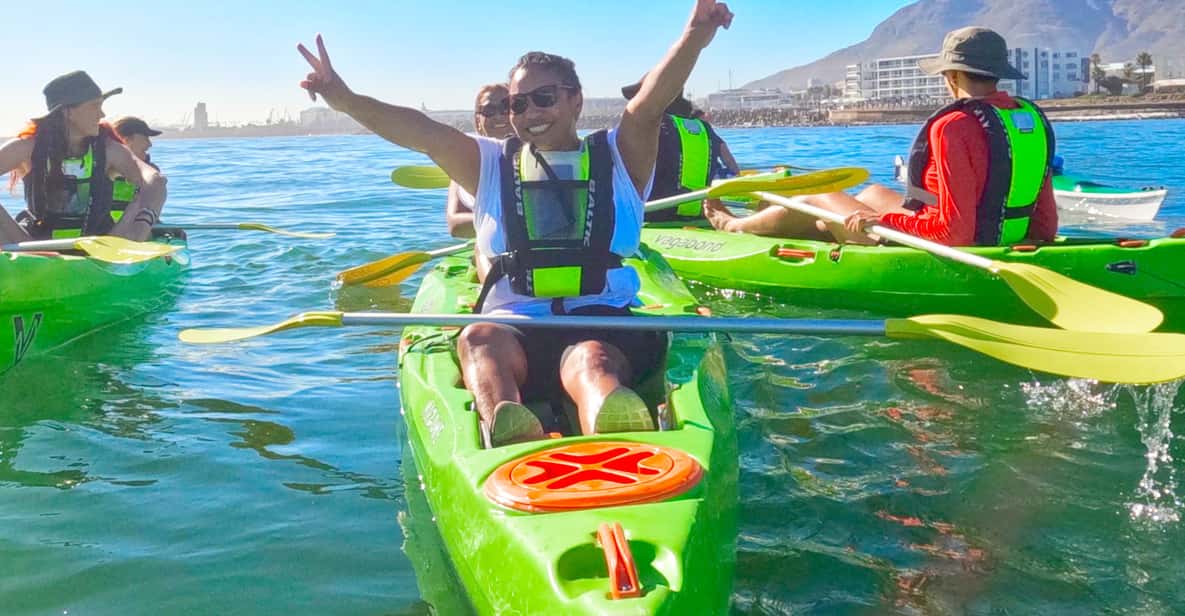 Cape Town: Sea Kayaking Guided Adventure from V&A Waterfront | GetYourGuide