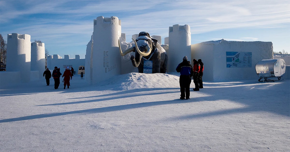 Rovaniemi: Tagestour zur Schneeburg von Kemi | GetYourGuide