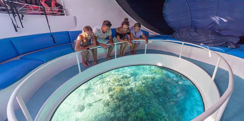 Hurghada: Glass Bottom Speed Boat with Snorkeling & Drinks | GetYourGuide