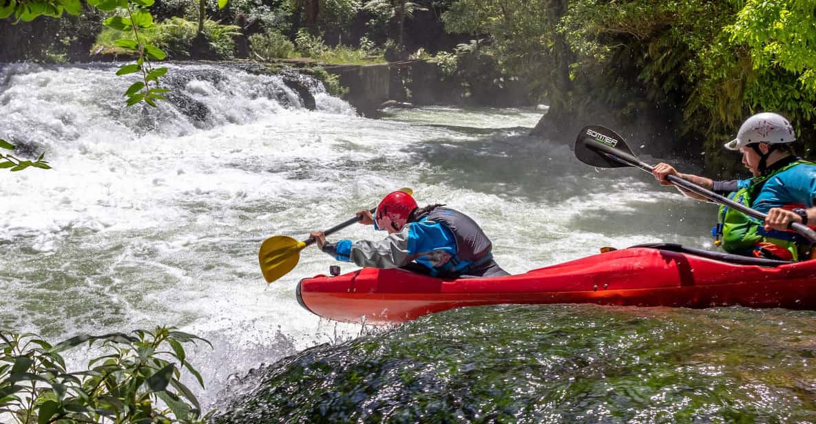 Epic Tandem Kayak Tour down the Kaituna River Waterfalls | GetYourGuide