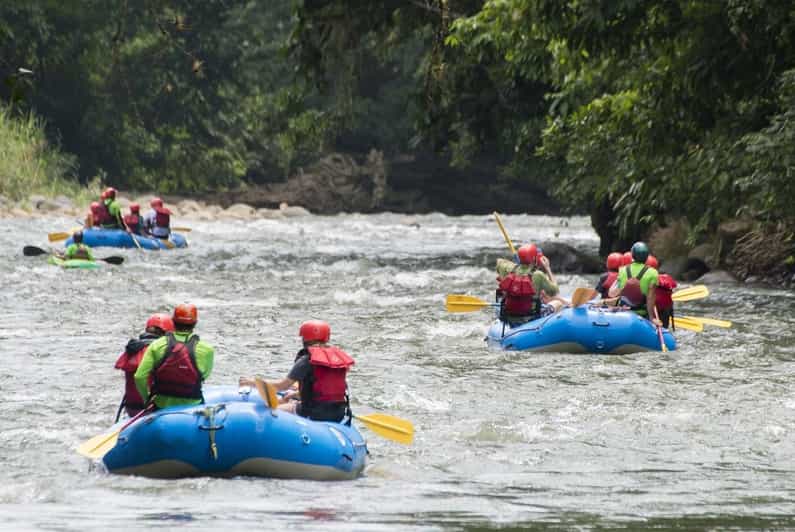 From San Jose: Adventure Combo Canopy & Rafting Pozo Azul | GetYourGuide