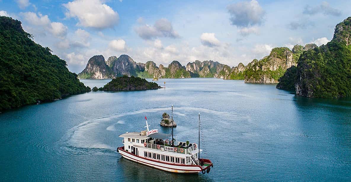 From Hanoi: Halong Bay Cruise to Sung Sot and Titop Island | GetYourGuide