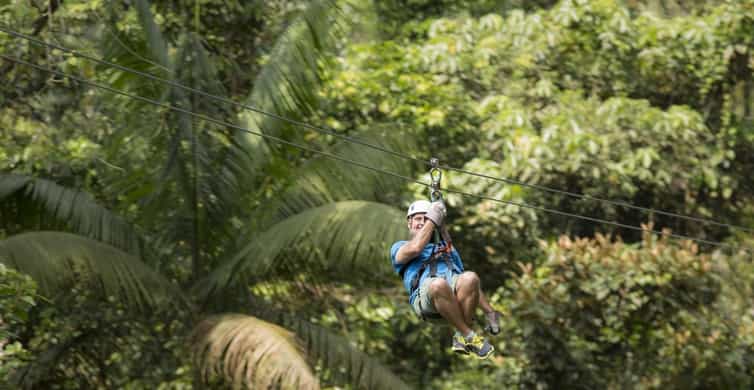San Jose: San Luis Rainforest and Zipline Tour med lunch | GetYourGuide