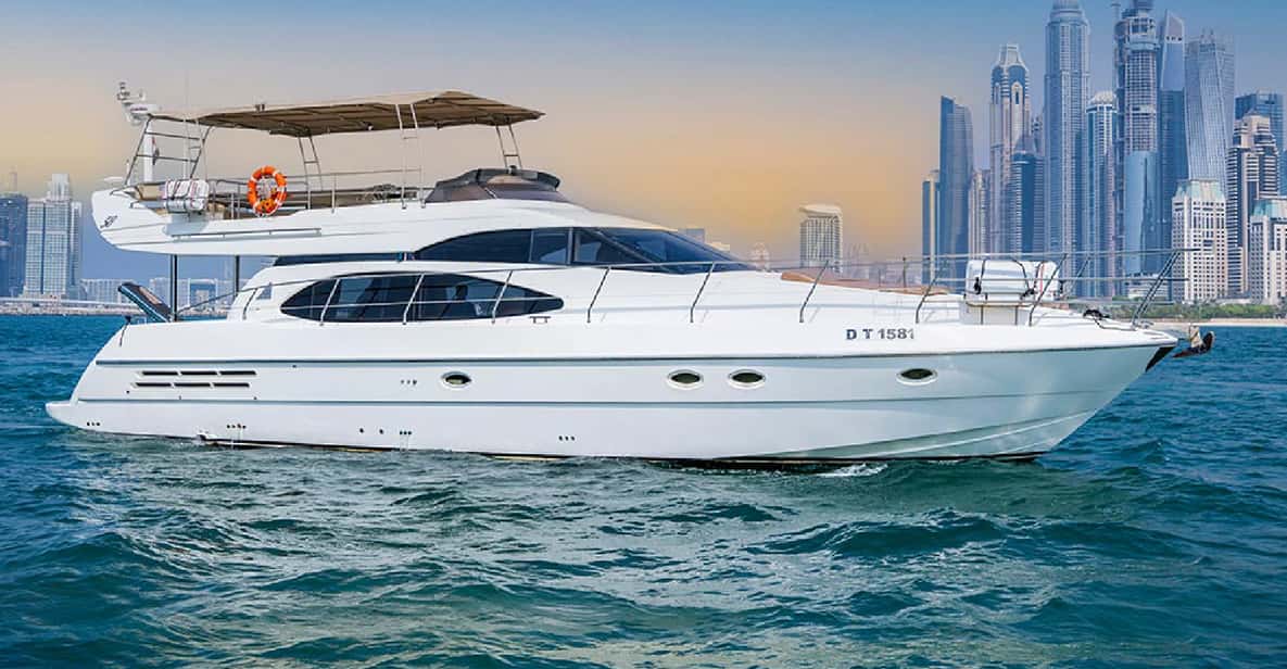 Dubai: 58-Feet Yacht Sea Trip | GetYourGuide