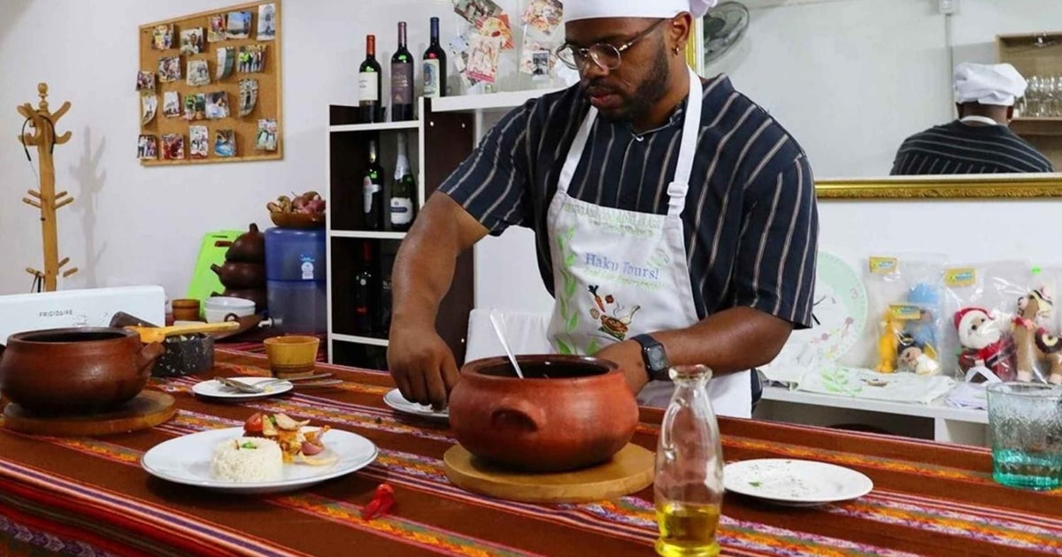 Cusco: Peruvian Cooking Class, Cocktails & Local Market Tour | GetYourGuide