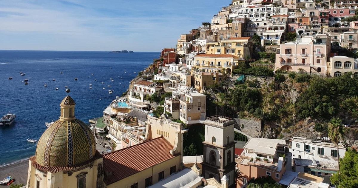 Från Neapel: Guidad tur till Positano och Amalfi med båt | GetYourGuide