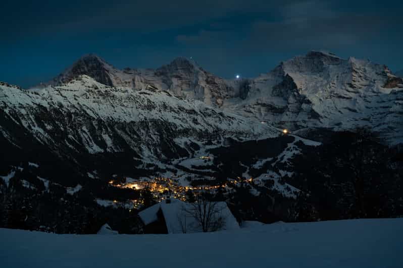 From Interlaken: Night Sledding with Cheese Fondue Dinner | GetYourGuide
