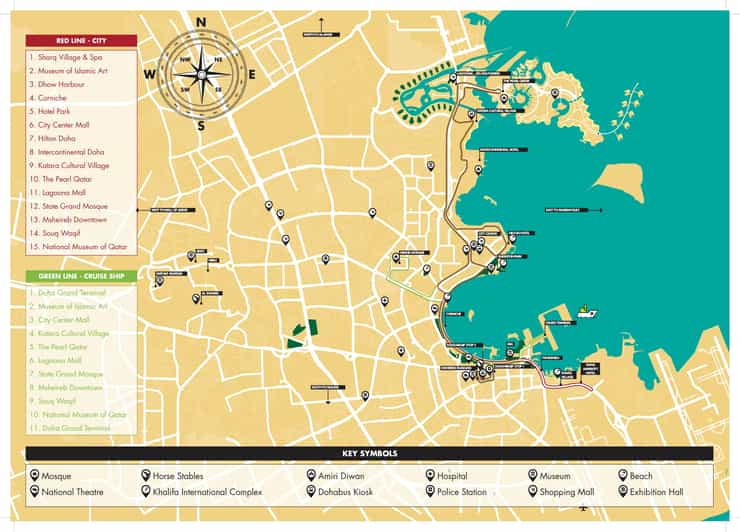 Doha: 24-Hour Hop-On Hop-Off Bus Ticket with Audio Guide | GetYourGuide