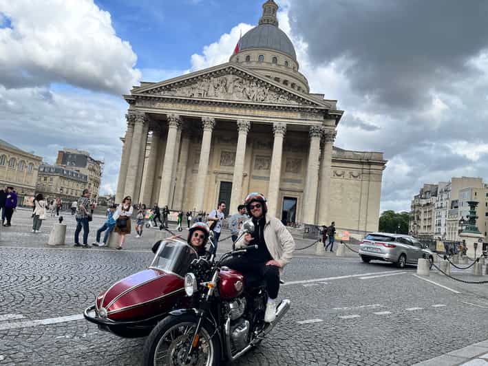 Paris: Left Bank Highlights Private Sidecar Tour | GetYourGuide