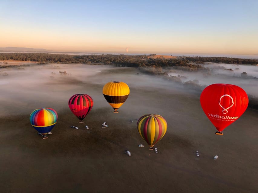 Hunter Valley: Sunrise Balloon Ride with Bubbly Breakfast | GetYourGuide