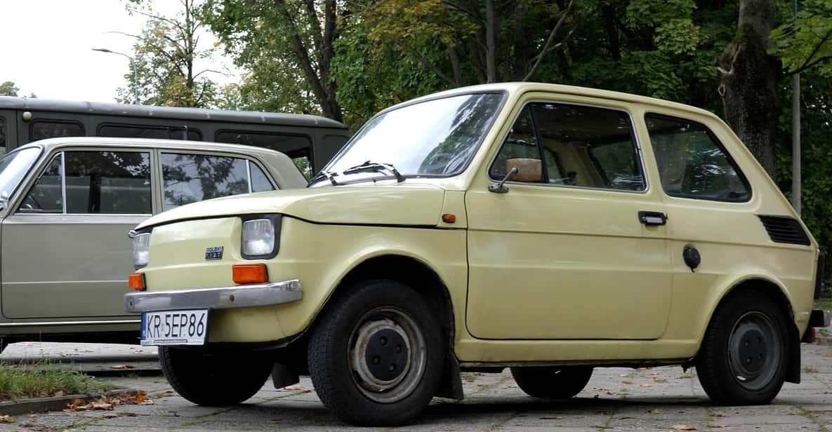 Kraków: Nowa Huta Vintage Car Ride with Guide | GetYourGuide