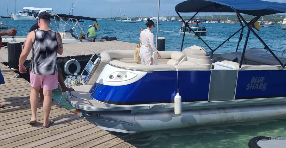 San Andres: Privé boottocht met Tiki Bar & Rose Cay stops | GetYourGuide