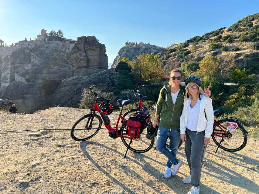 Meteora: E-Bike Sunset Tour With Local Guide & Drink | GetYourGuide