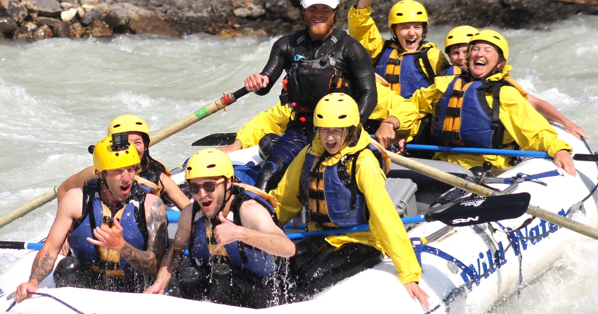 Kicking Horse River: Rafting Trip with BBQ | GetYourGuide