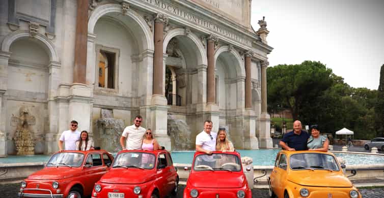 Rome: City Tour in Classic Fiat 500 with Photos | GetYourGuide