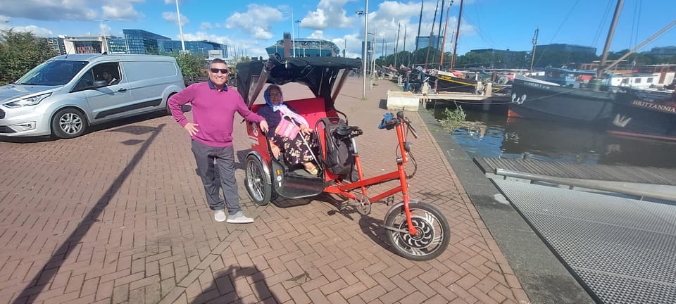 Amsterdam: Private City Highlights Tour door Riksja | GetYourGuide