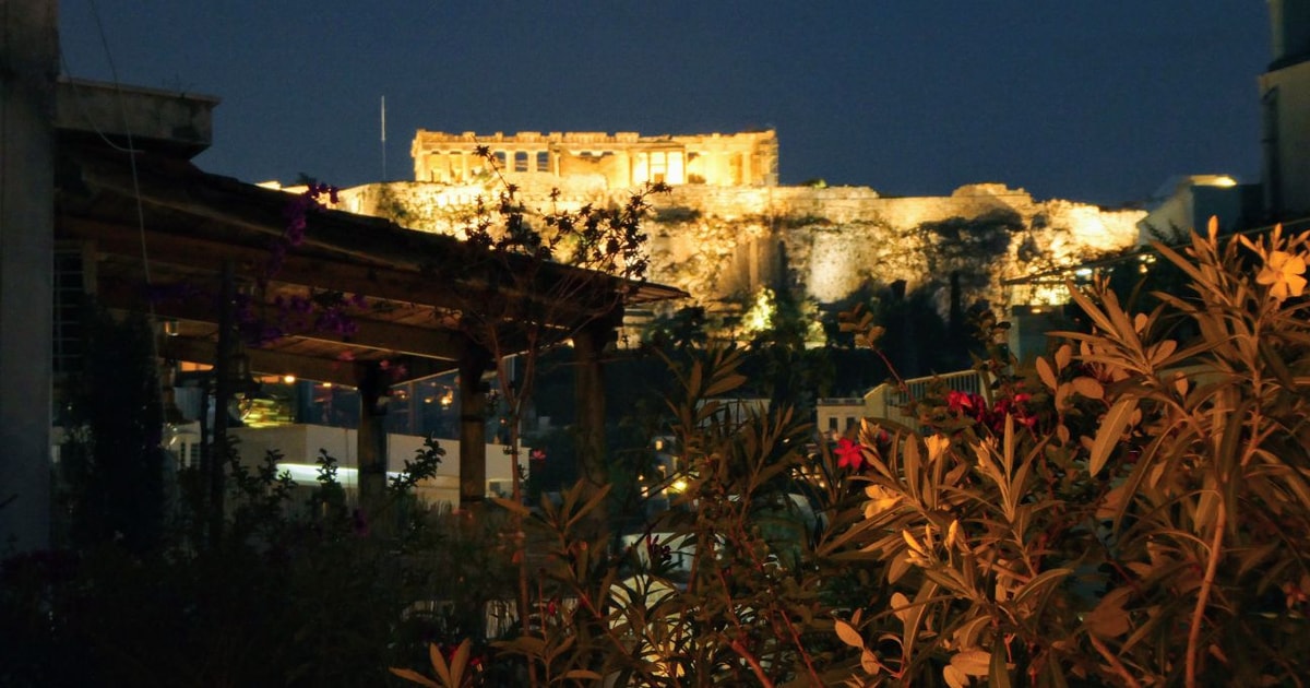 Athens: 7-Course Dinner and Wine Pairing with Acropolis View | GetYourGuide