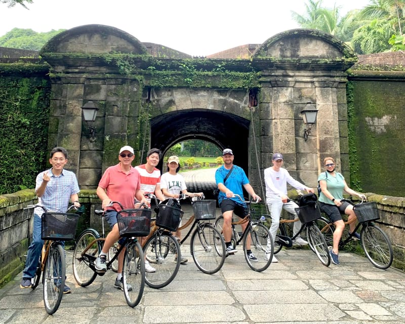 Manila: Guided Sunset Bamboo Bike Tour in Intramuros | GetYourGuide