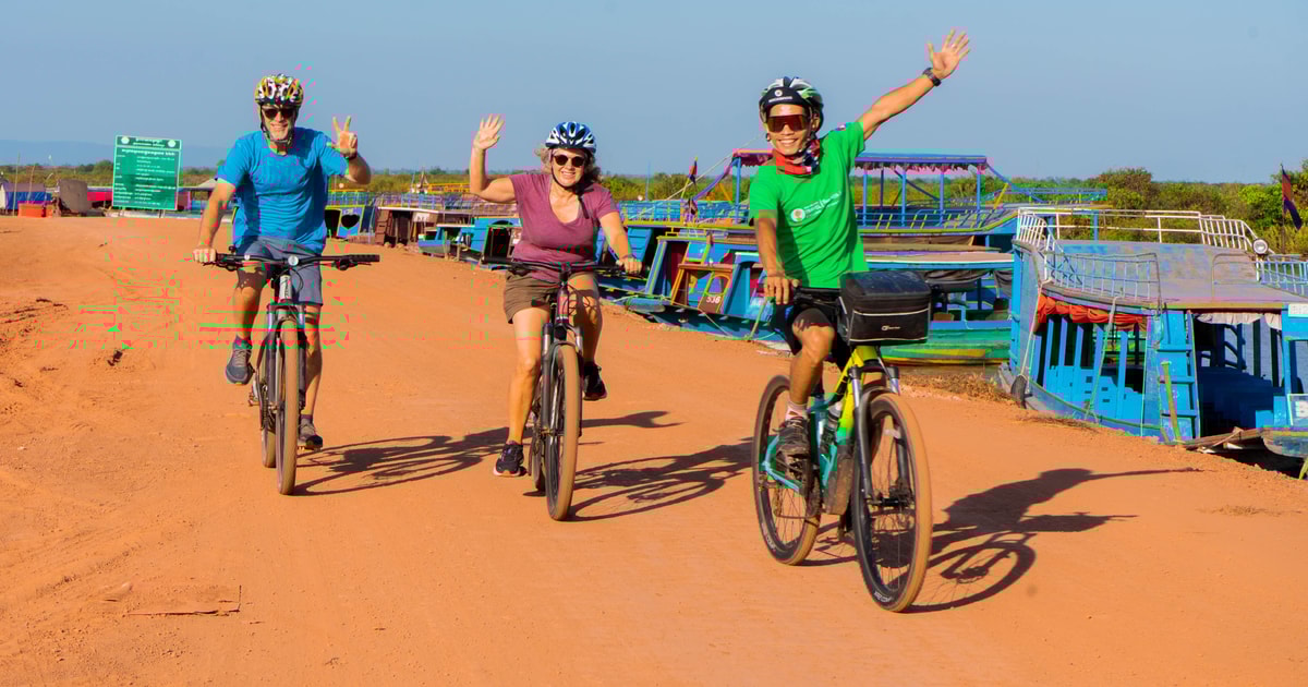 Kampong Phluk: Fahrradtour durch das schwimmende Dorf und Kreuzfahrt ... Kampong Phluk: Fahrradtour durch das schwimmende Dorf und Kreuzfahrt ...