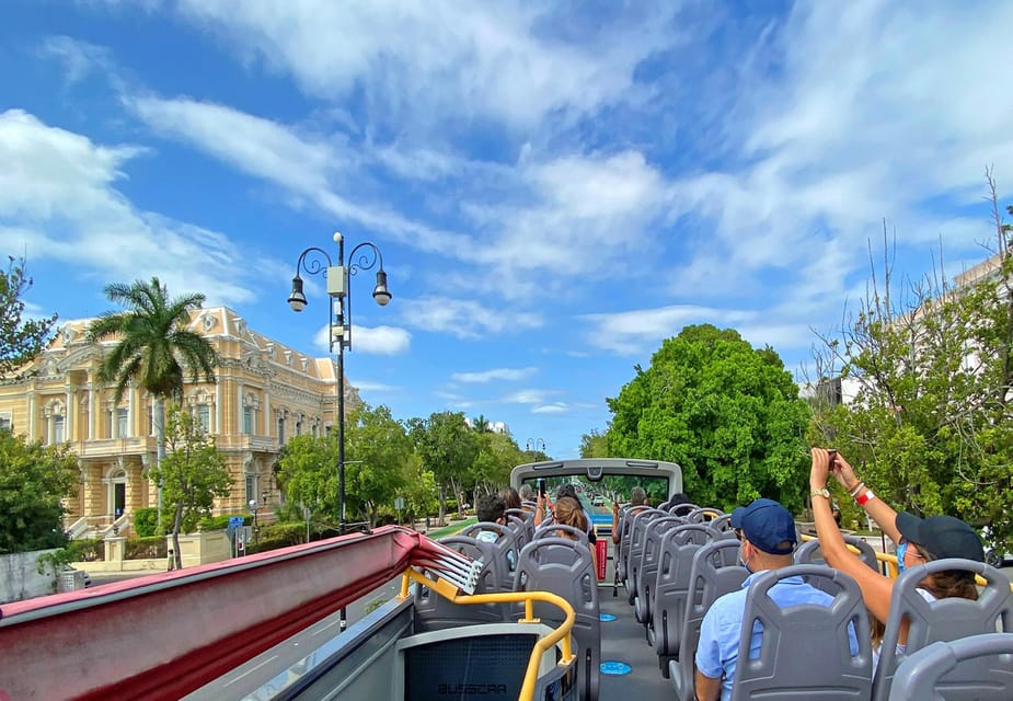 Mérida: Panoramic Sightseeing Tour Bus Ticket with 2 Routes | GetYourGuide