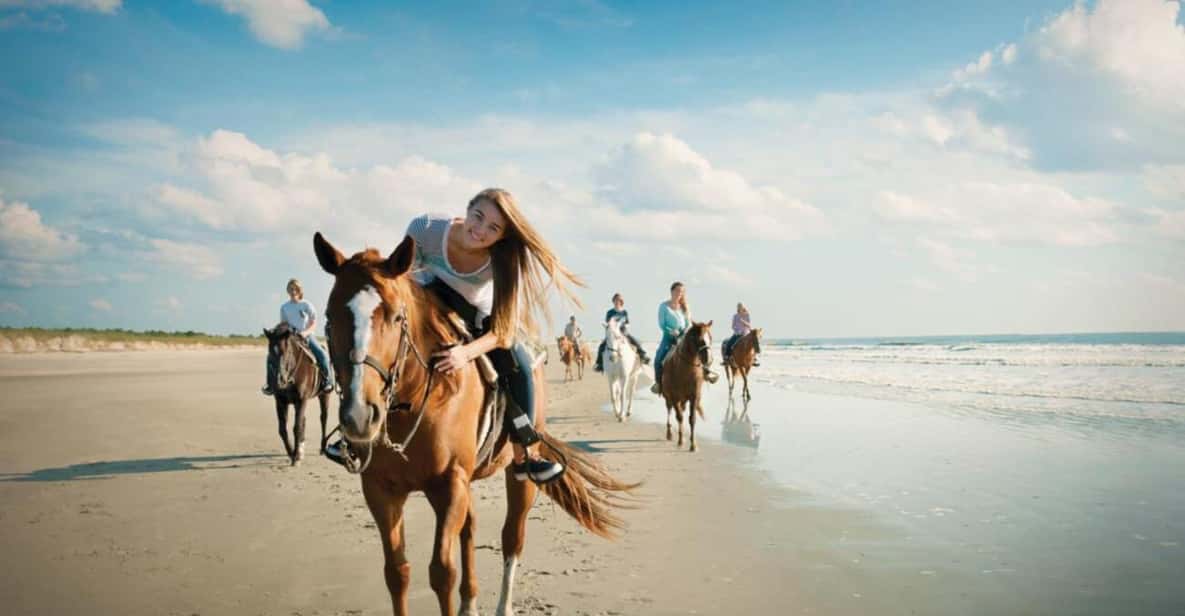 Holbox: Guidet ridetur til hest på stranden | GetYourGuide