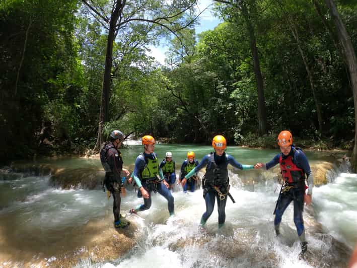 Tzimol, Chiapas: San Vicente River Canyoning Tour | GetYourGuide