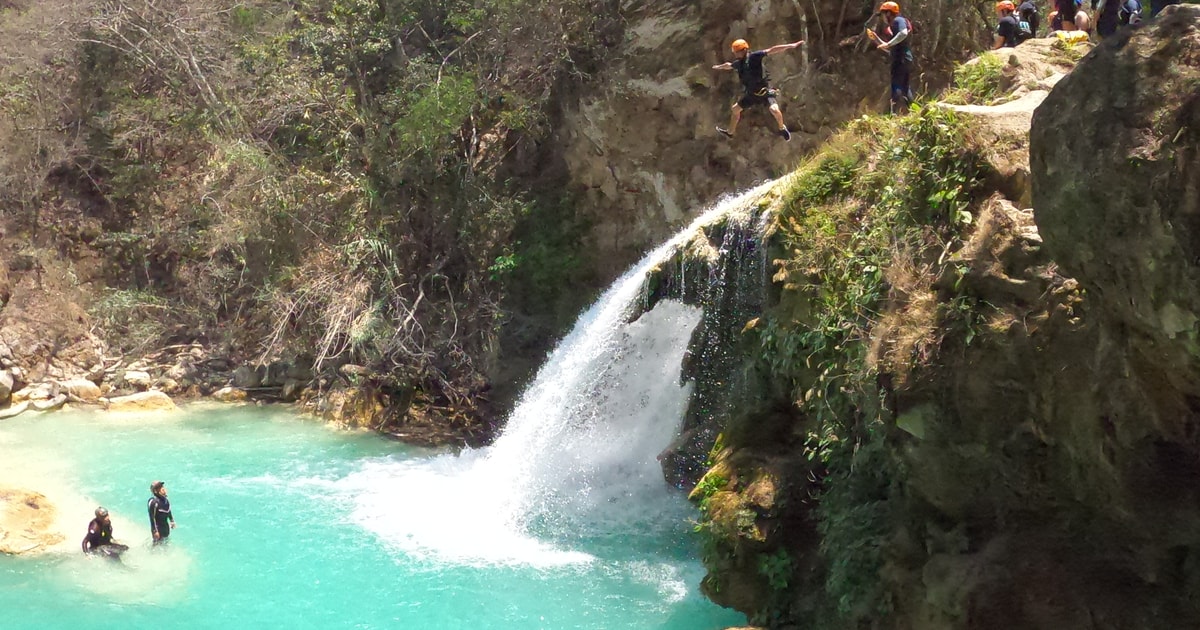 Tzimol, Chiapas: San Vicente River Canyoning Tour | GetYourGuide