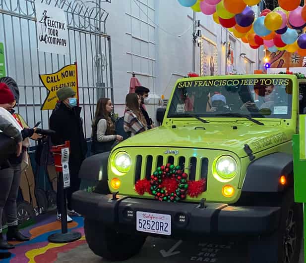 San Francisco: Holiday Lights Private Group Jeep Tour | GetYourGuide