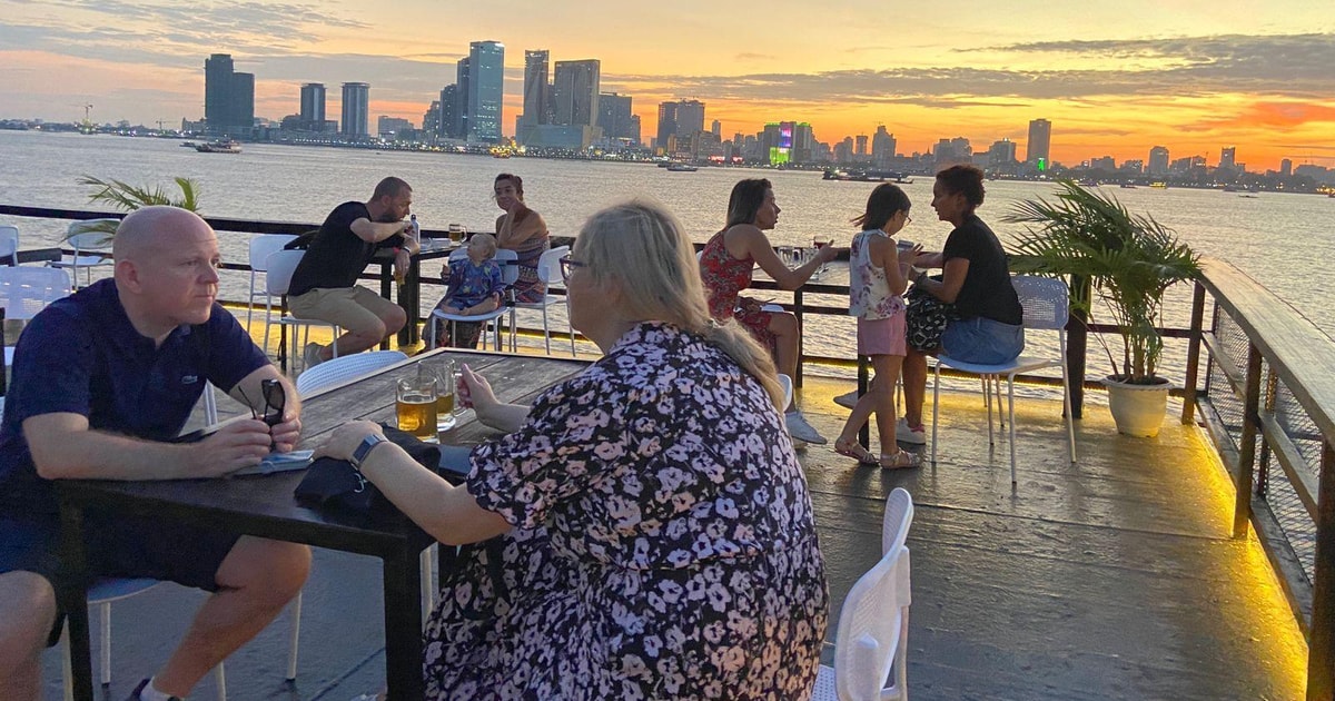 Phnom Penh: Mekong River Sunset Cruise with free flow drink | GetYourGuide