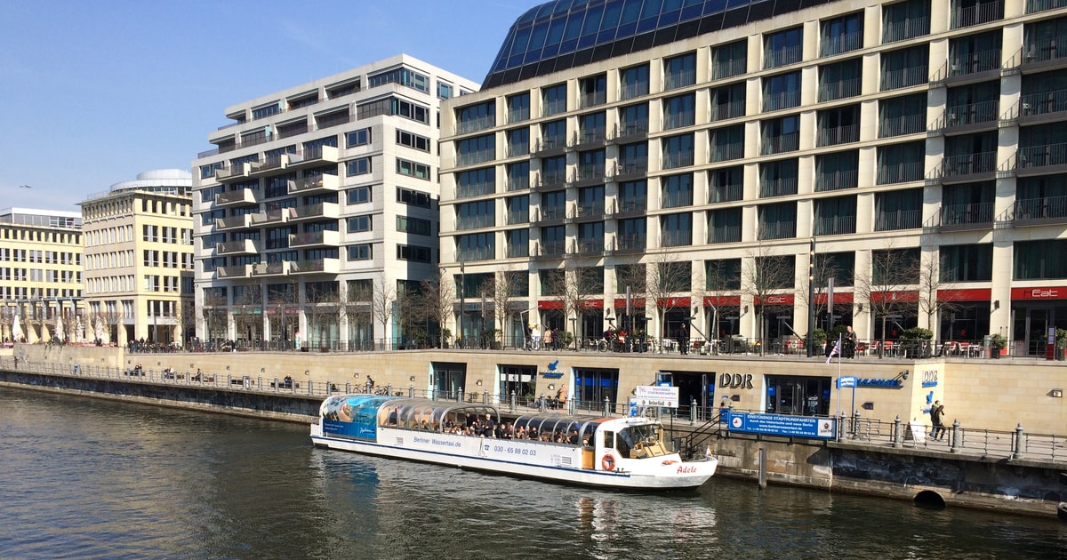 Berlin: Boat Sightseeing Cruise | GetYourGuide