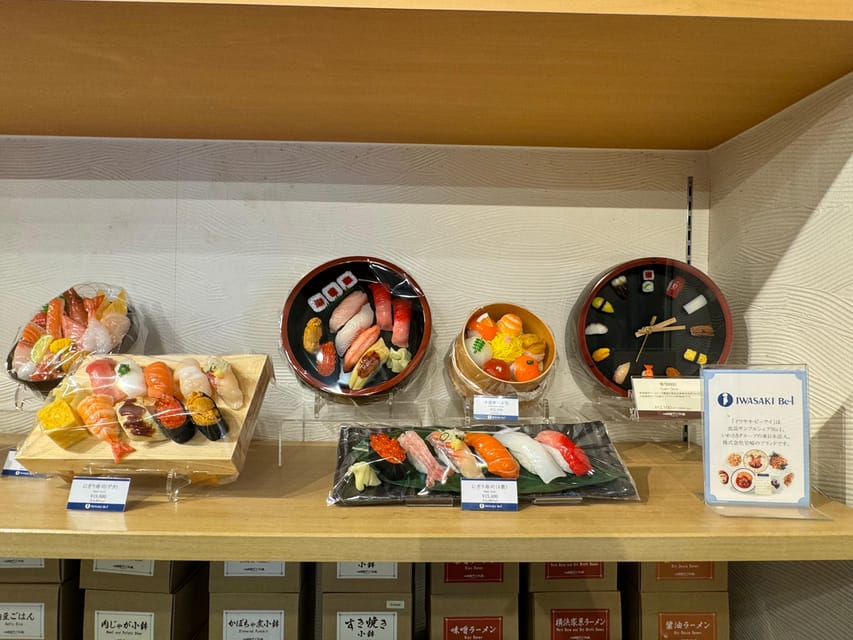 Tokyo : Asakusa nearby fake Japanese food making Experience | GetYourGuide