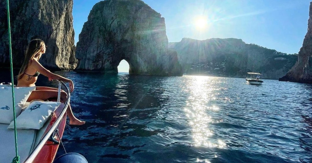 All Inclusive 3 Hours Capri Boat Tour with Local Skipper | GetYourGuide