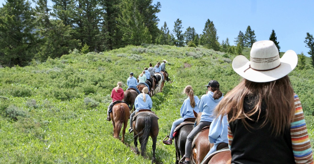 Jackson Signature 1/2 Day Ride Horseback Tour with Lunch | GetYourGuide