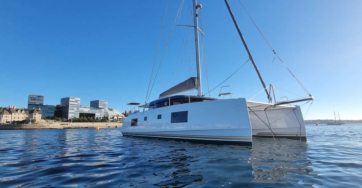 Cascais:Luxury Private Sailing Catamaran Cruise with a Drink | GetYourGuide